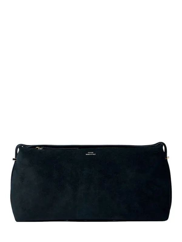TOTEME Logo Lettering Clutch Bag - Black