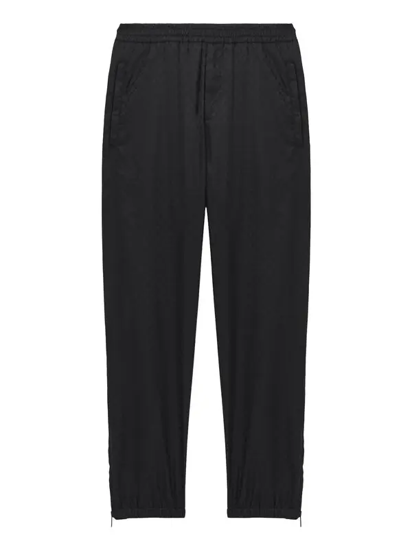 Alexander McQueen Skull Jacquard Joggers - Black