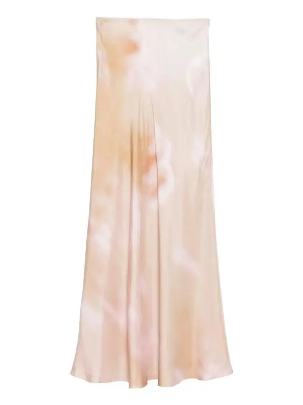 Fabiana Filippi Printed Midi Skirt - Pink