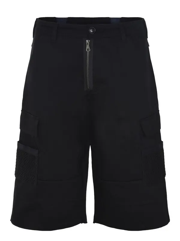Andersson Bell Cargo Pocket Bermuda Shorts - Black