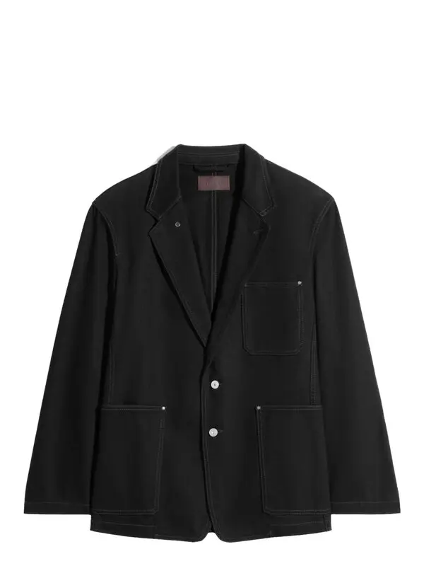 LEMAIRE Single-breasted Blazer - Black