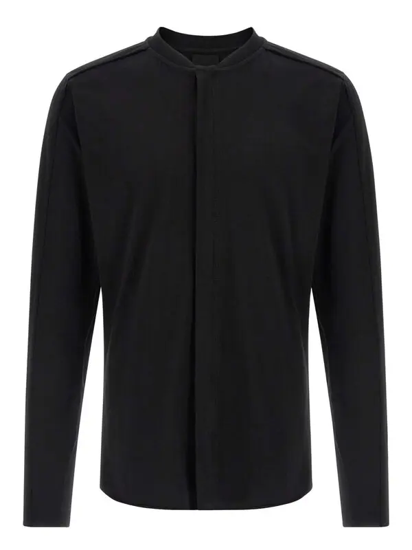 THOM KROM 911 Honeycomb Panel Shirt - Black