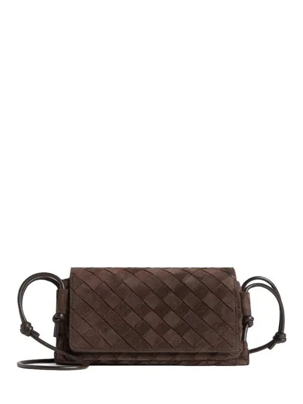 Bottega Veneta Notturno Woven Shoulder Bag - Fondant
