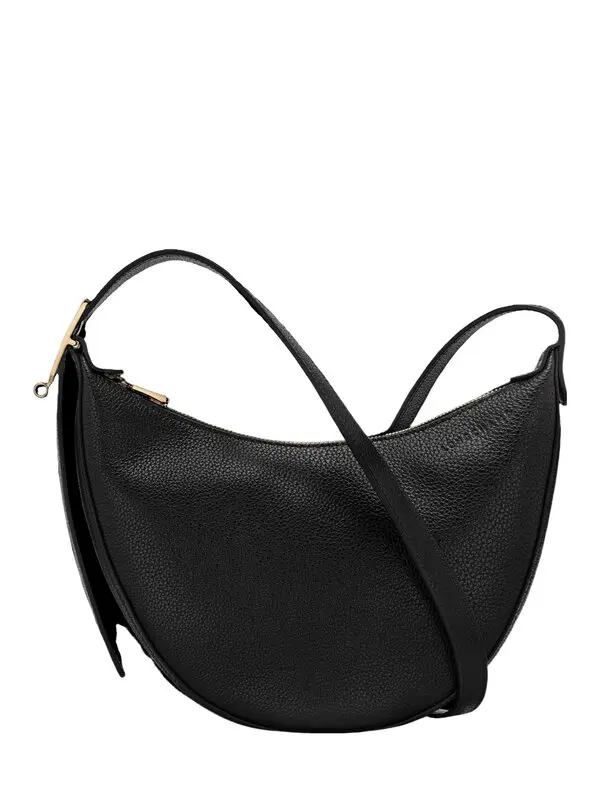 Longchamp Le Foulonné S Crossbody Bag - Black