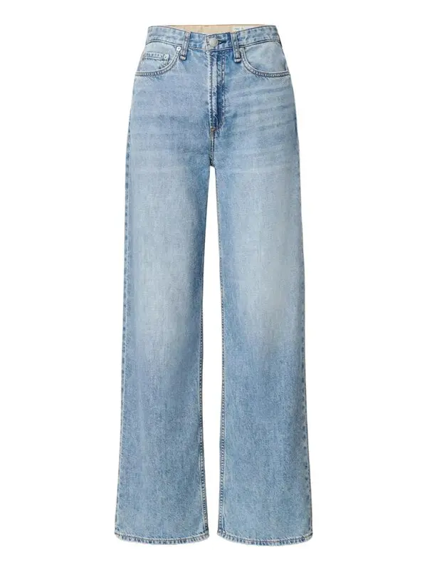 Rag & Bone Featherweight Logan Wide-leg Jeans - Audrey