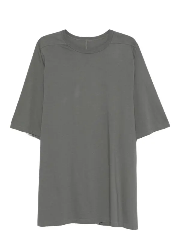 Rick Owens Oversized Short Sleeved Crewneck T-shirt - Gray