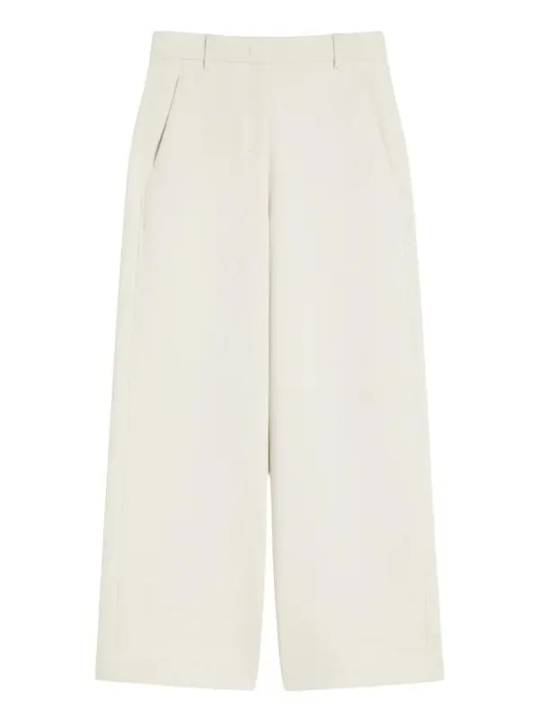 Max Mara Caucaso Belt-loop Pocket Trousers - Beige