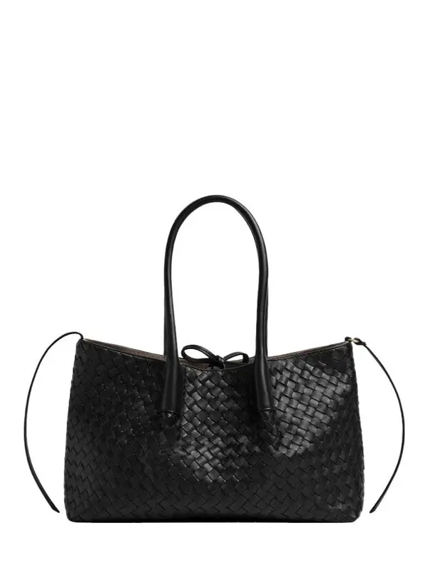 Bottega Veneta Pinacoteca Tote Bag - Black/sugar
