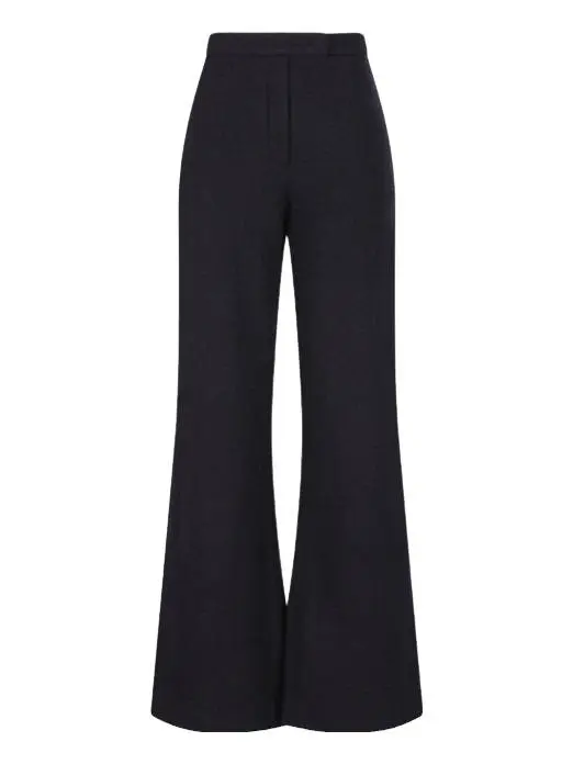 Loro Piana Tailored Wide-leg Trousers - Black