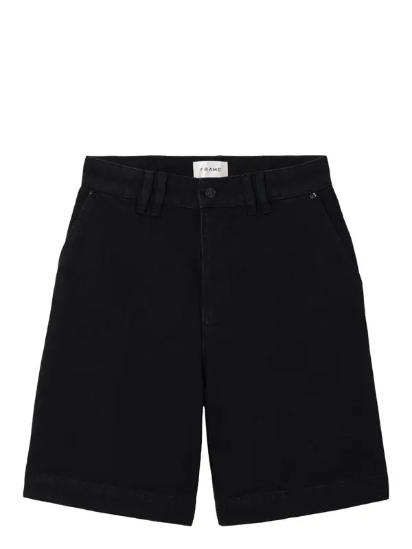 FRAME The Trouser Shorts - Black