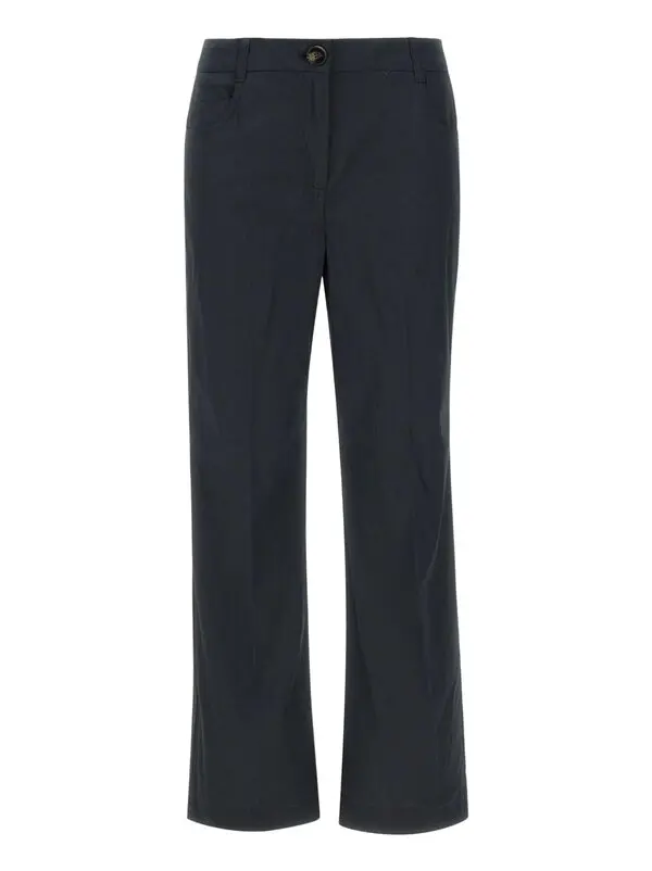 Marella Belt Loops Slacks - Black