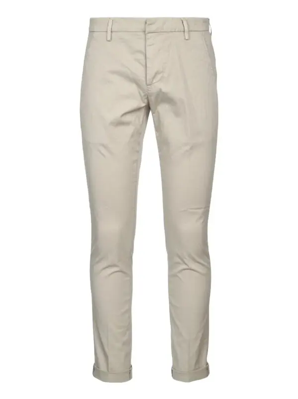 DONDUP Slim-fit Trousers - Nude