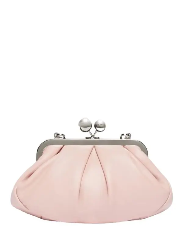 Max Mara Small Sheepskin Pasticcino Bag - Pink