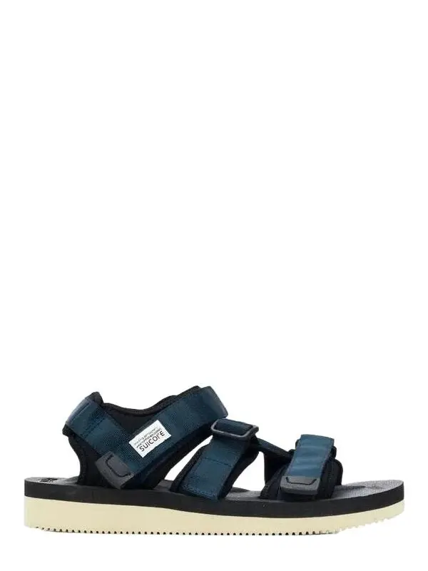 Suicoke Touch Strap Fastening Sandals - Black
