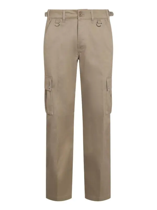 Celine Cargo Pants In Cotton - Brown