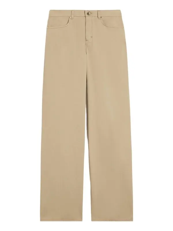 Max Mara Fatuo Straight Leg Trousers - Colonial