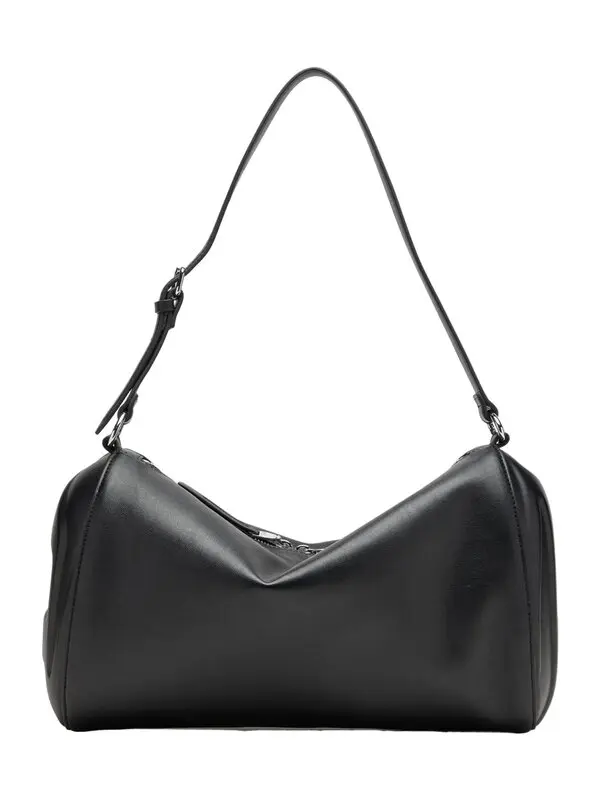 DIESEL® Logo-embossed Shoulder Bag - Black