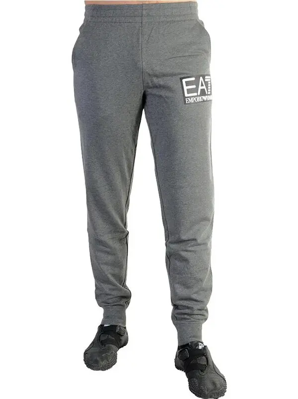 EA7 Logo Details Sweatpants - Gray