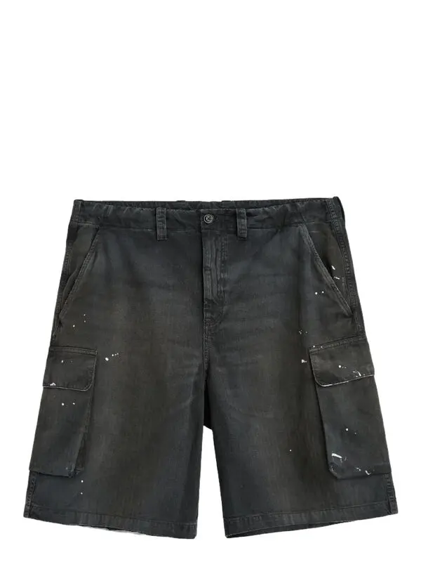 Our Legacy Cargo Knee-length Shorts - Black