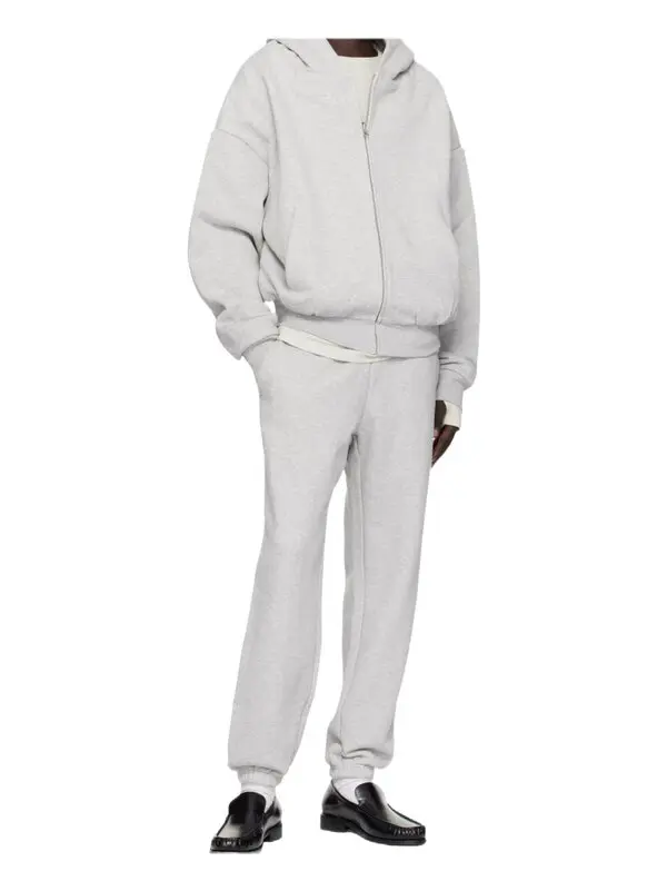ENTIRE STUDIOS Zip-up Hooded Sweatshirt - White