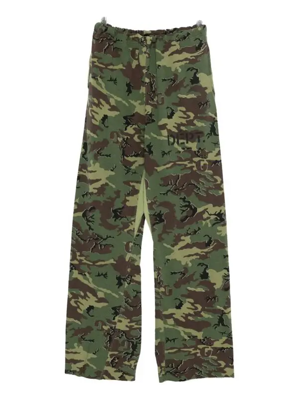 GALLERY DEPT. Elasticated Waist Casual Pants - Green
