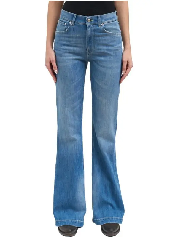 DONDUP Belt Loop Jeans - Blue