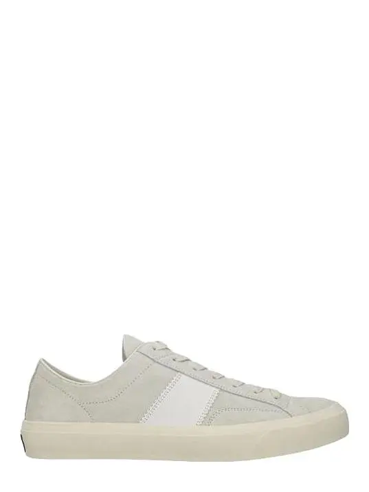 TOM FORD Cambridge Lace Up Sneakers - Nude