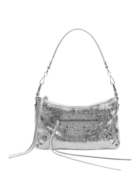 Balenciaga Le City Mini Shoulder Bag - Silver