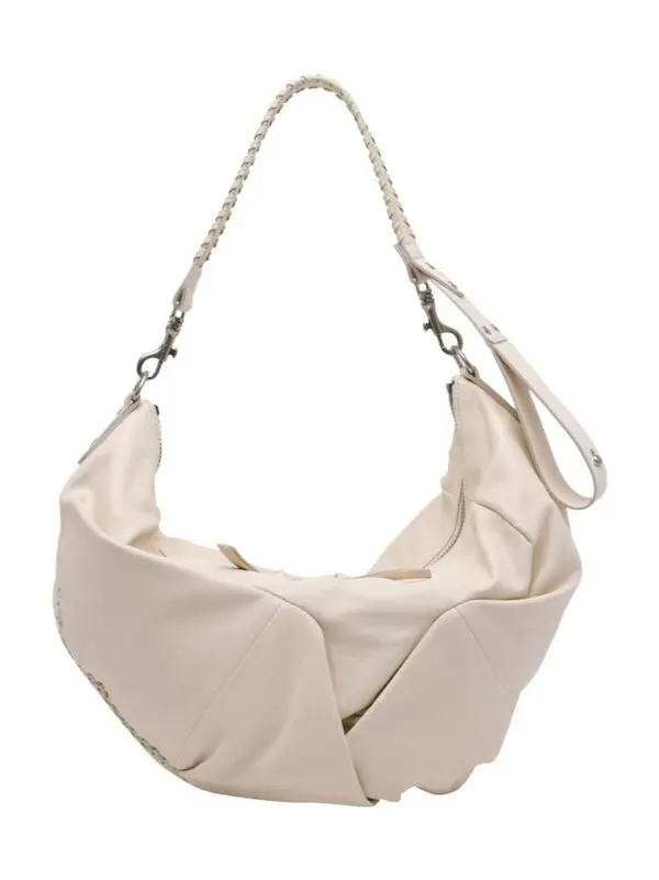 VIVIENNE WESTWOOD Agnes Quilted Zip-up Shoulder Bag - Nude