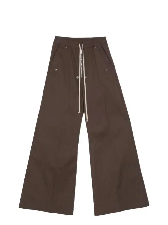 Rick Owens Drawstring Wide-leg Pants - Brown