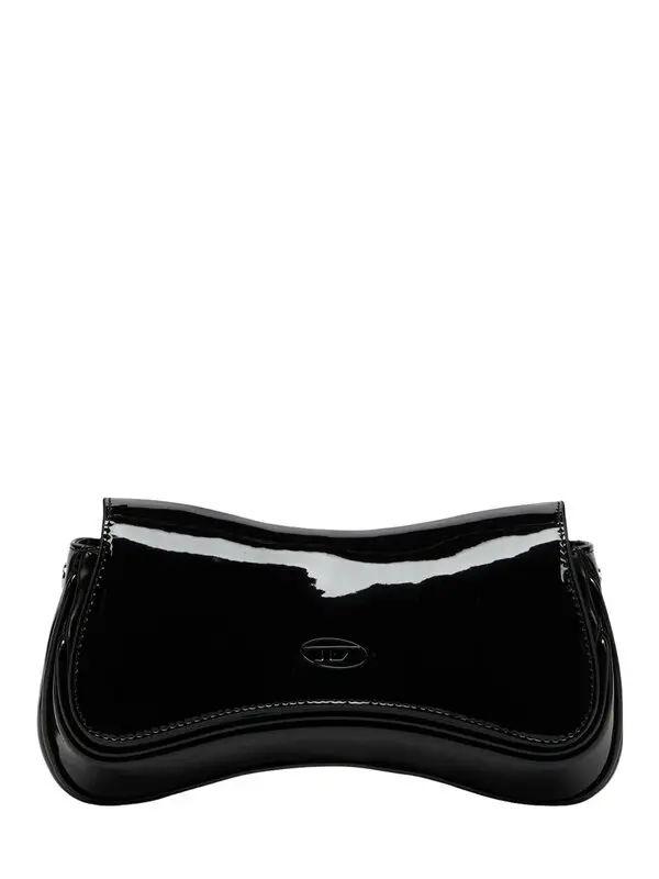 DIESEL® Play Clutch Shoulder Bag - Black