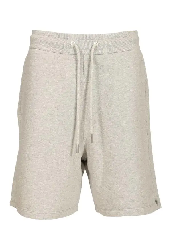Ami Quota Logo Sweat Shorts - White