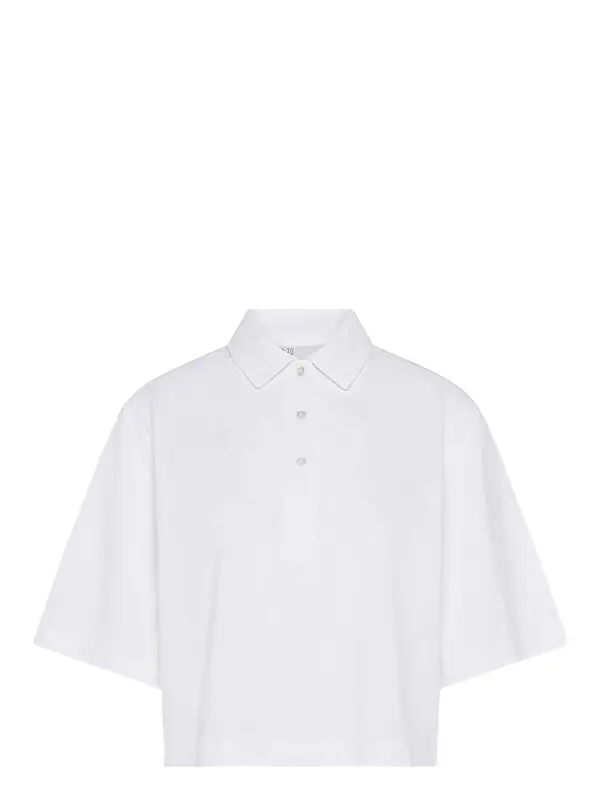 Seventy Cotton Polo Shirt - White