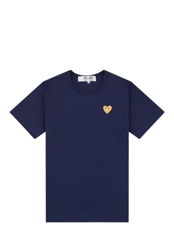 Play Comme Des Garcon Short Sleeve T-shirt - Blue