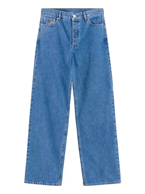 BY MALENE BIRGER Five-pocket Cotton Jeans - Blue