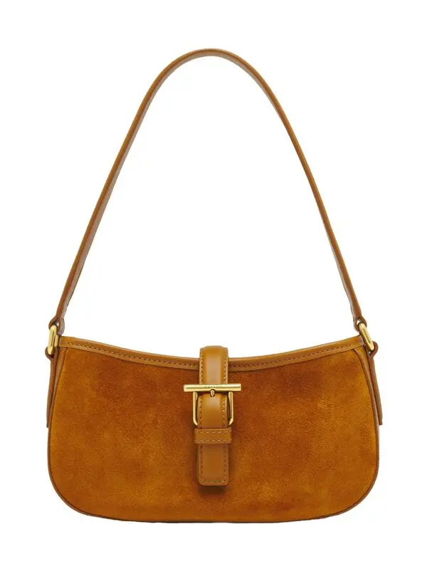 Alexander McQueen T-bar Mini Shoulder Bag - Light Brown