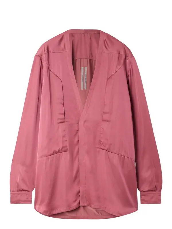 Rick Owens Long-sleeved Shirt - Pink