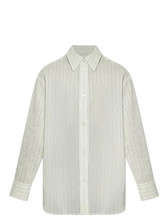 Studio Nicholson Rouen Striped Oversized Shirt - No
