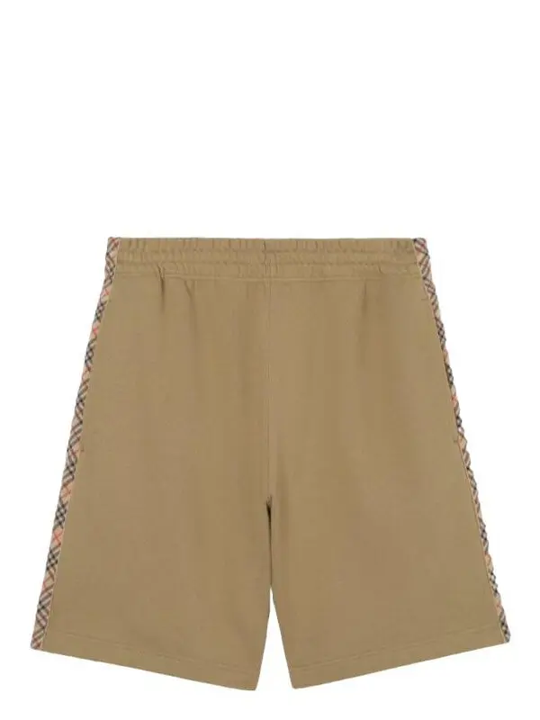 Burberry Check Trim Bermuda Shorts - Sparrow Beige