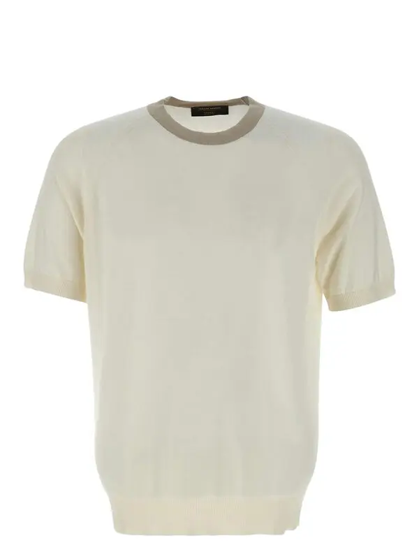 GRAN SASSO Short-sleeved T-shirt - White