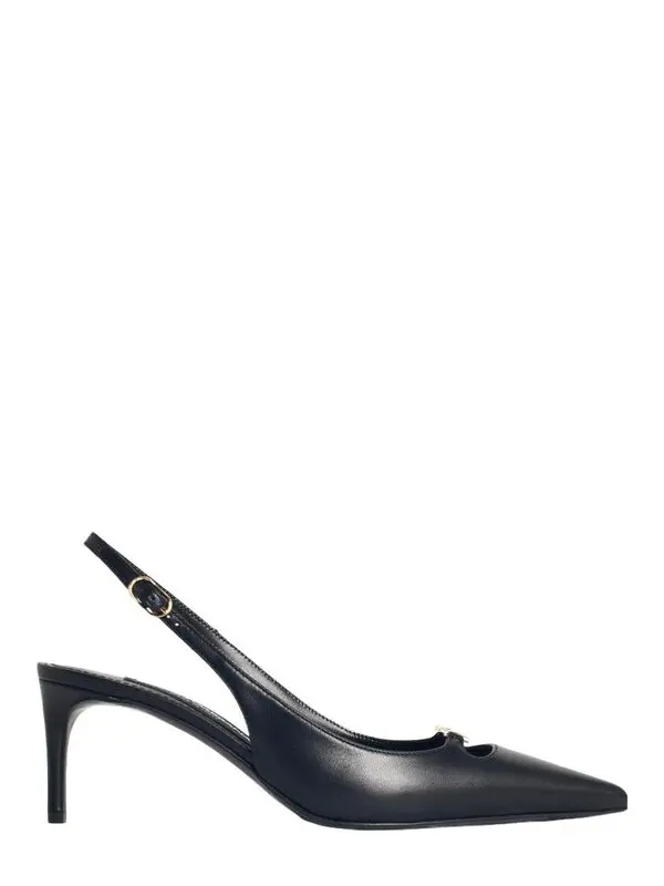Dolce & Gabbana Pointed-toe Slingback Pumps - Black