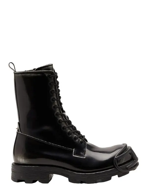 DIESEL® D-hammer Bt D Lace-up Combat Boots - Black