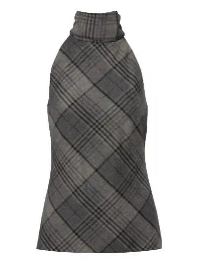 Ralph Lauren Chilton Tie-neck Wool Blouse - Black