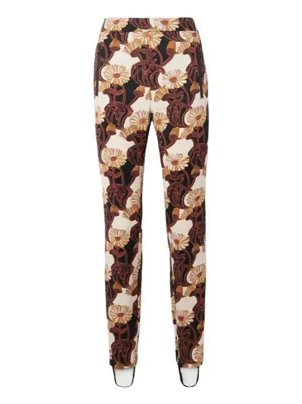 La DoubleJ Ski Pants With Stirrup Straps - Nude