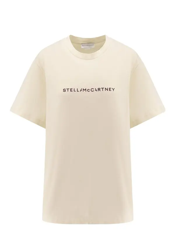 Stella McCartney Iconic Crewneck T-shirt - Ivory