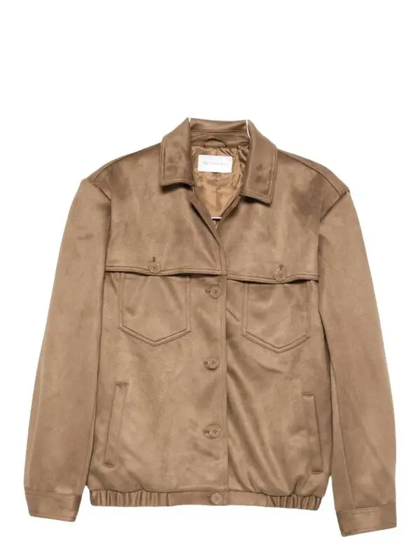 THE FRANKIE SHOP Long-sleeved Casual Jacket - Brown