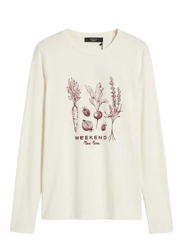 Max Mara Long Sleeve T-shirt - Multicolor