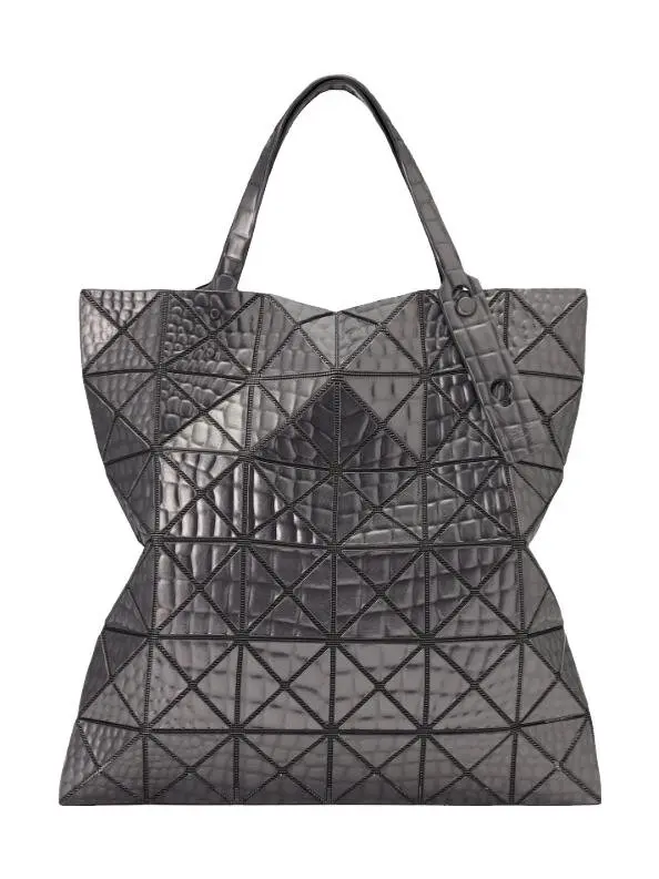 Issey Miyake Geometric Tote Bag - Gunmetal