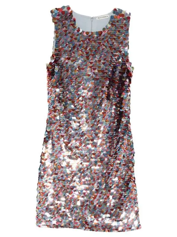 J.W.ANDERSON Sequin Mini Dress - Blue And Multicolour