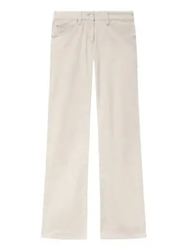 Isabel Marant Étoile Kelly Corduroy Flared Pants - White